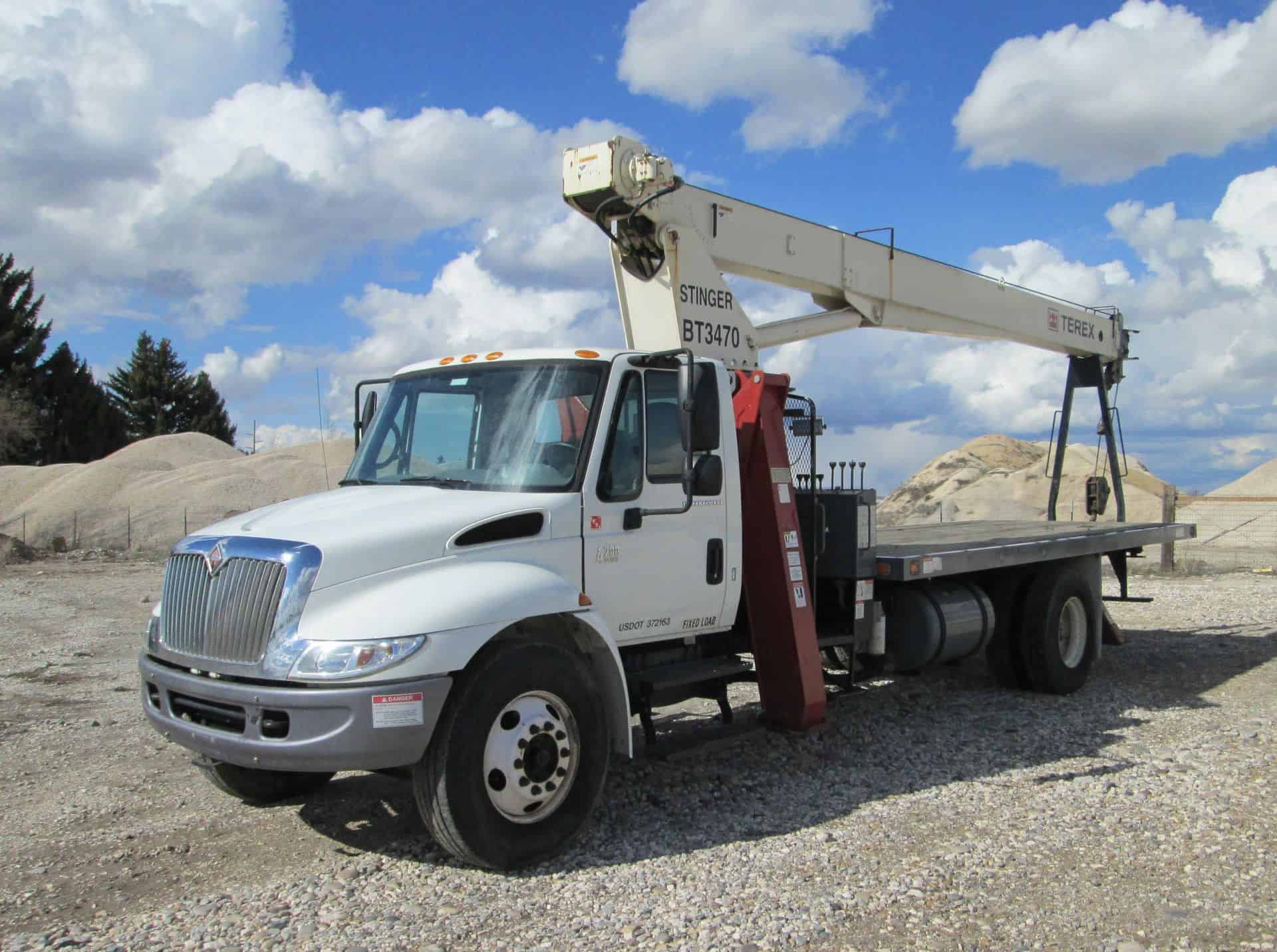 2006 Terex BT3470 Crane / Boom Truck - Stock 10314 - David Steed Company