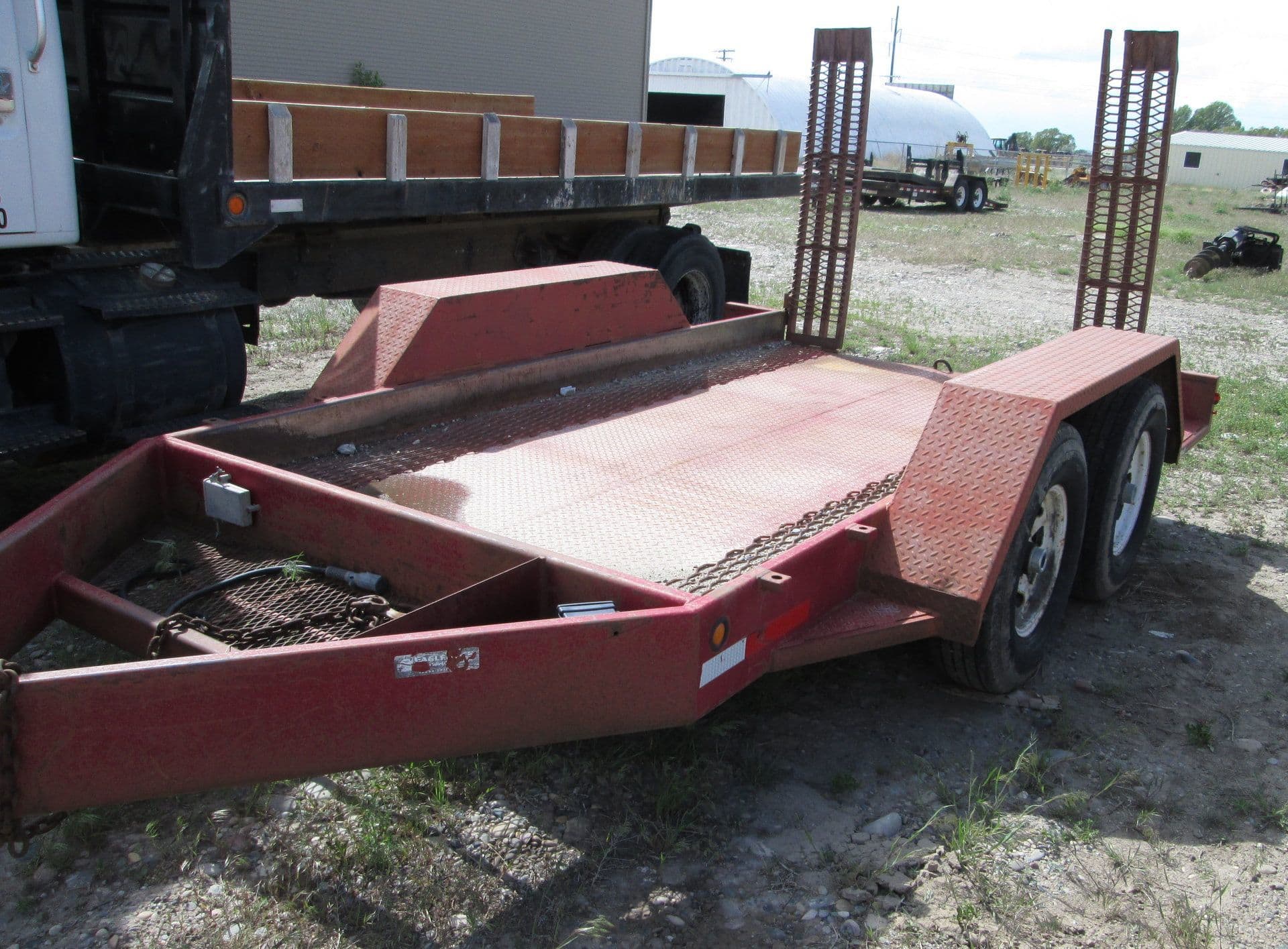 2002 Eagle Trailer - Flatbed / Pintle Hitch - Stock 10330 - David Steed ...