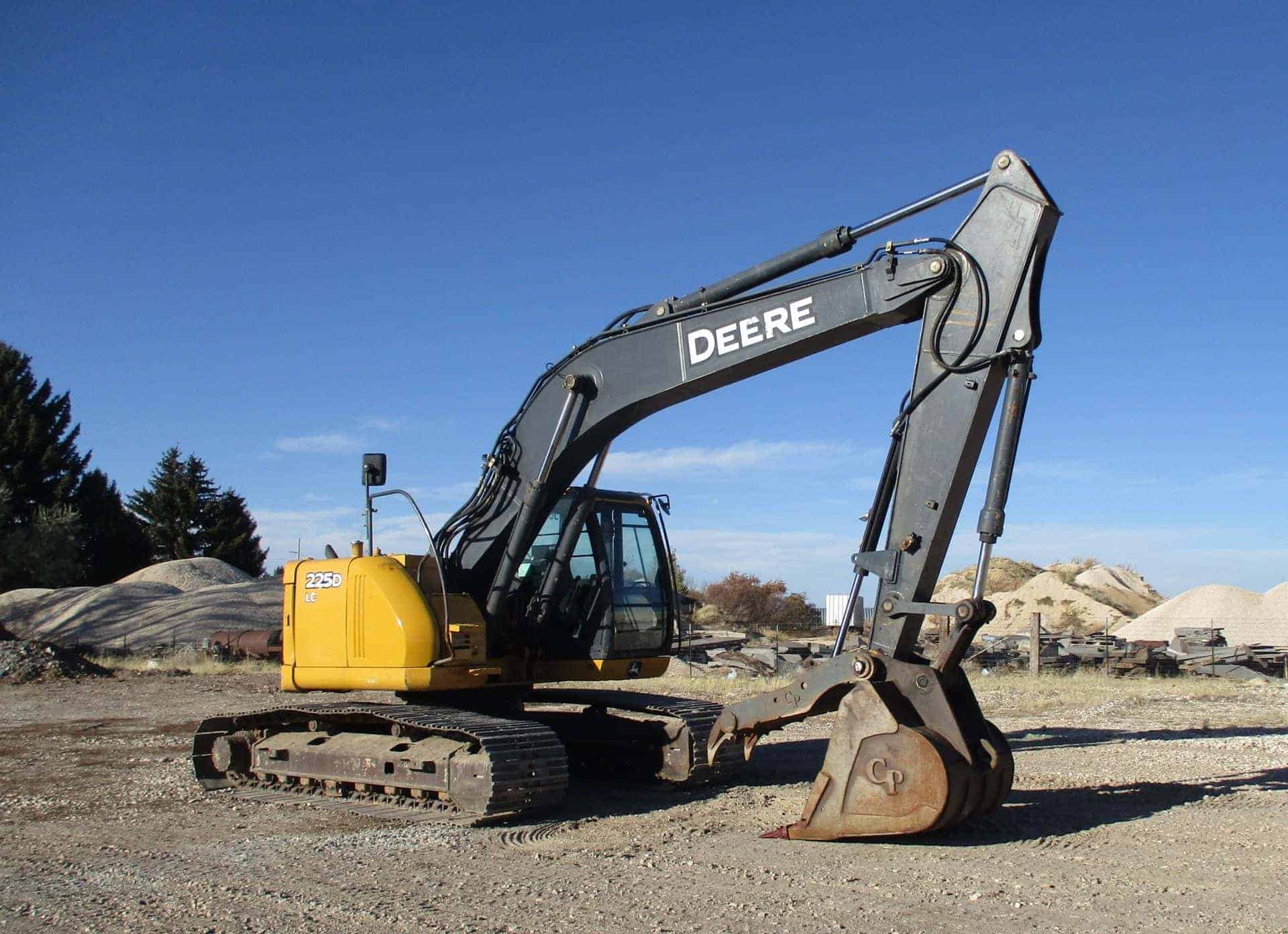 2009 John Deere 225DLC Excavator - Stock 10594 - David Steed Company