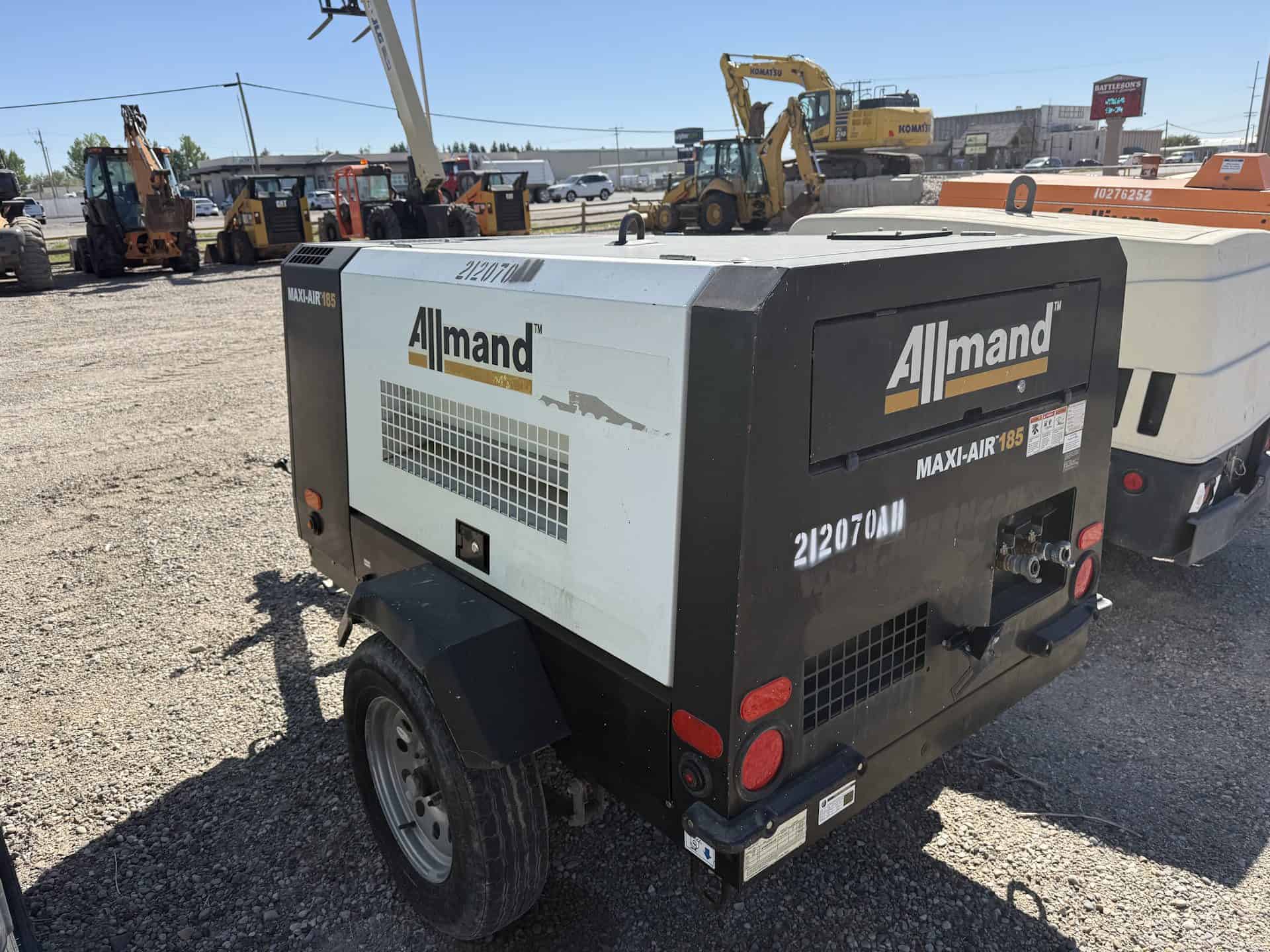 2018 Allmand Bros. MAX Air 185 Air Compressor - Stock 11291 - David ...
